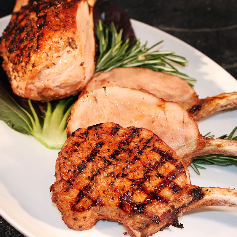 Bone In Berkshire Pork Rack – The Love Collection